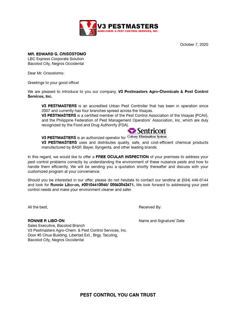 Letter of Intent LBC Express | PDF