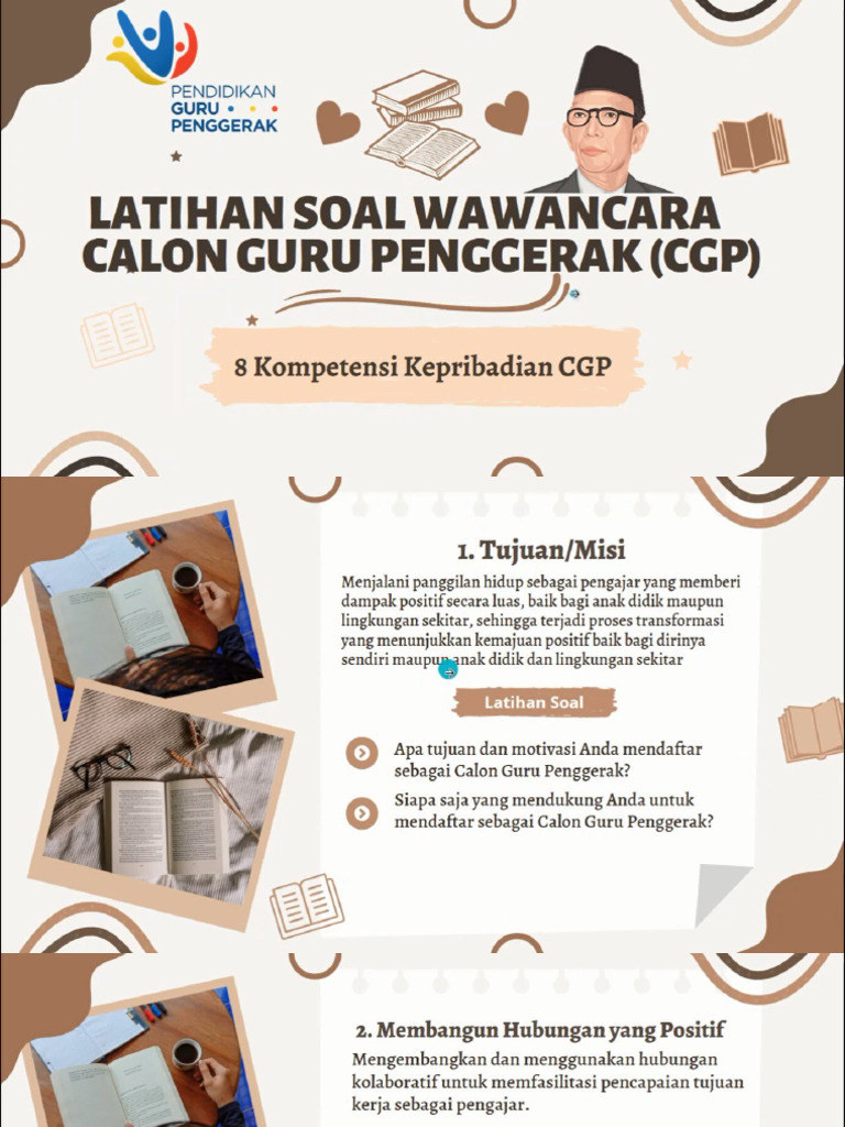 Latihan Soal Wawancara CGP | PDF