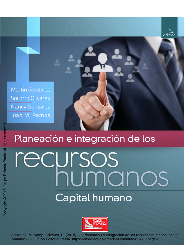 Planeacion e Integracion de Recursos Humanos | PDF