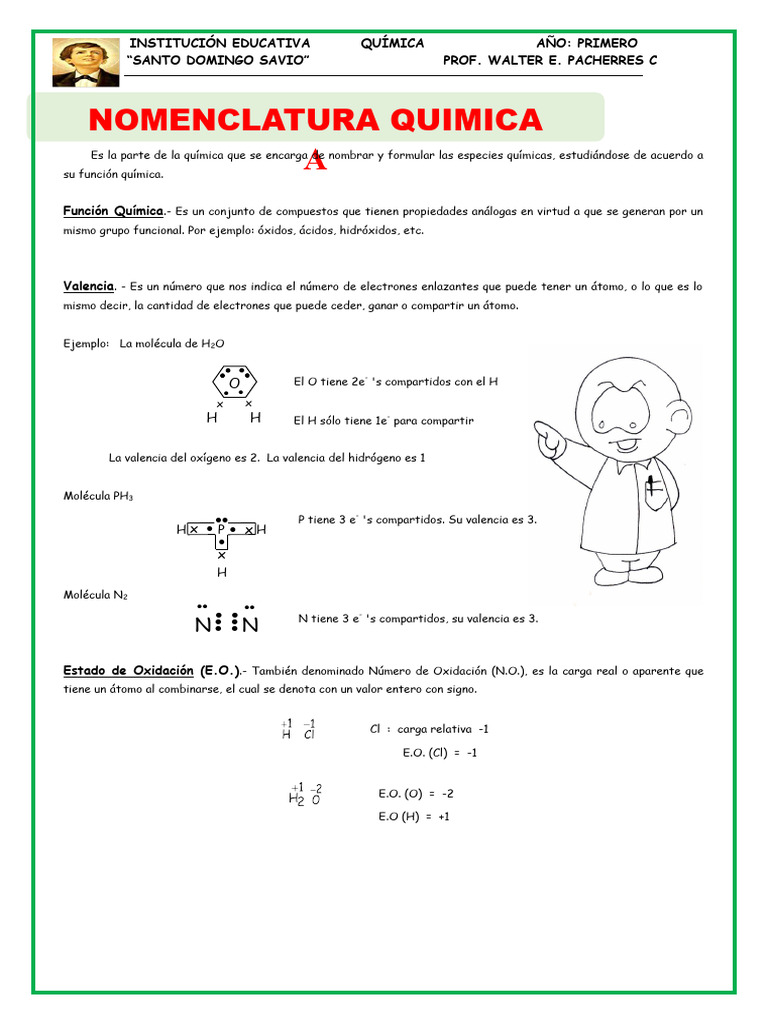 Nomenclatura Quimica | PDF