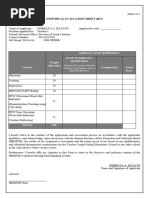 Initial Evalution Sheet IES Annex G 1 | PDF | Teachers | Cognition