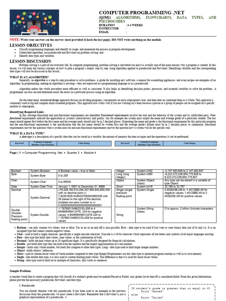 ComProg Module - M6 Final | PDF