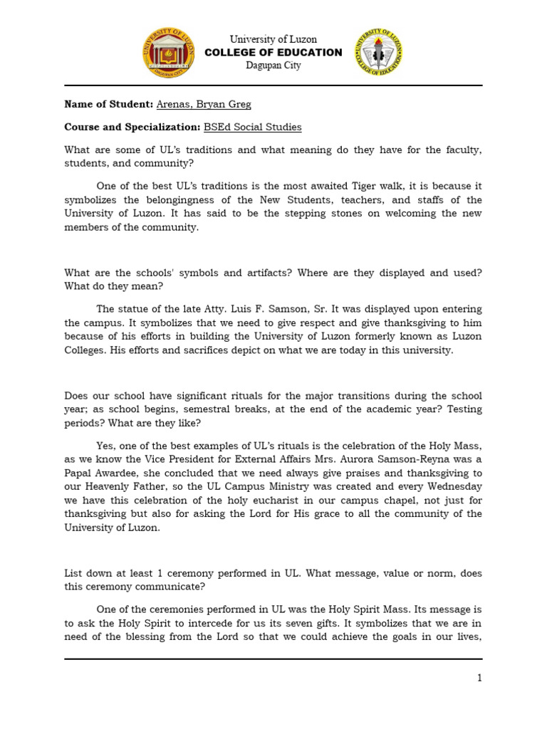 Elective 2 Activity 1 | PDF