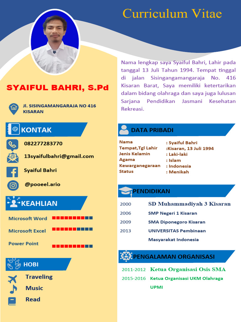 Cirriculum Vitae | PDF