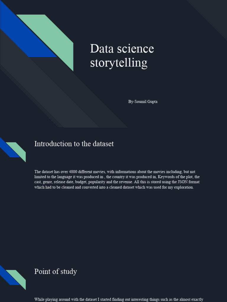 Data Science Storytelling | PDF