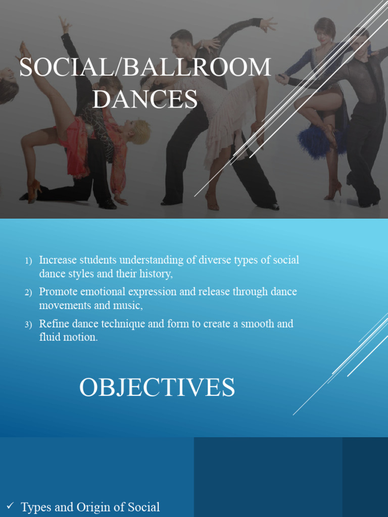 Overview of Social Dance Styles | PDF | Dances | Ballroom Dance