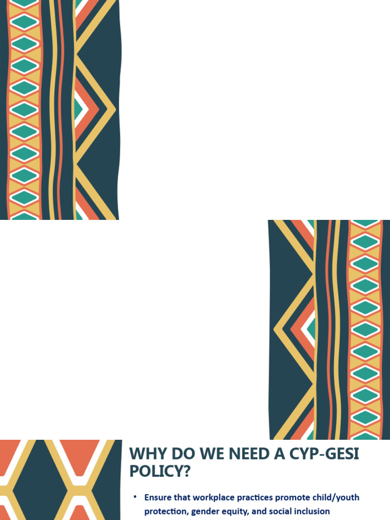 Draft Cyp-Gedsi Policy | PDF