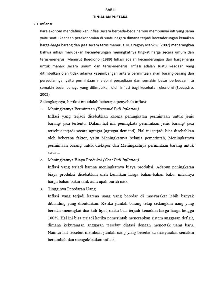 BAB II Tinjauan Pustaka | PDF