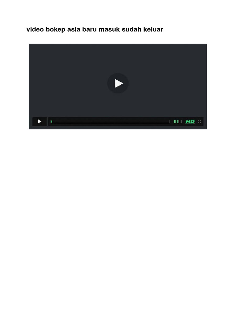 Video Bokep Asia Baru Masuk Sudah Keluar | PDF