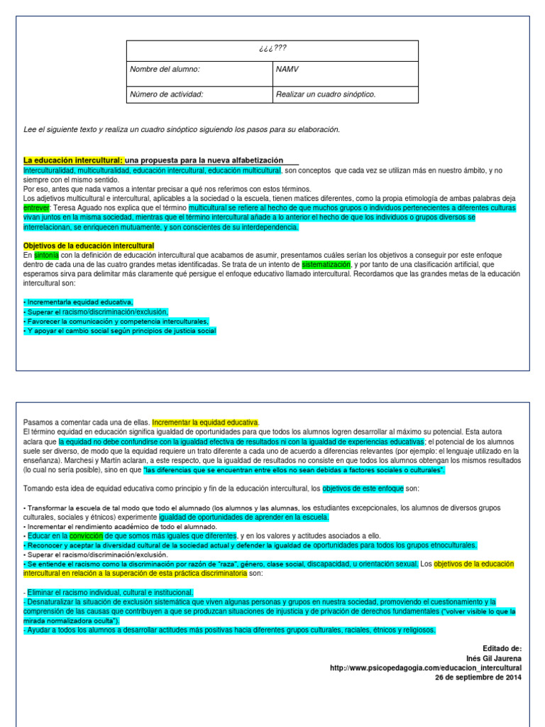 Cuadro Sinóptico. TLR Ii. Mvan | PDF