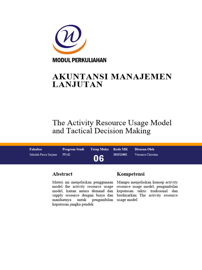 Modul 06 Arum | PDF