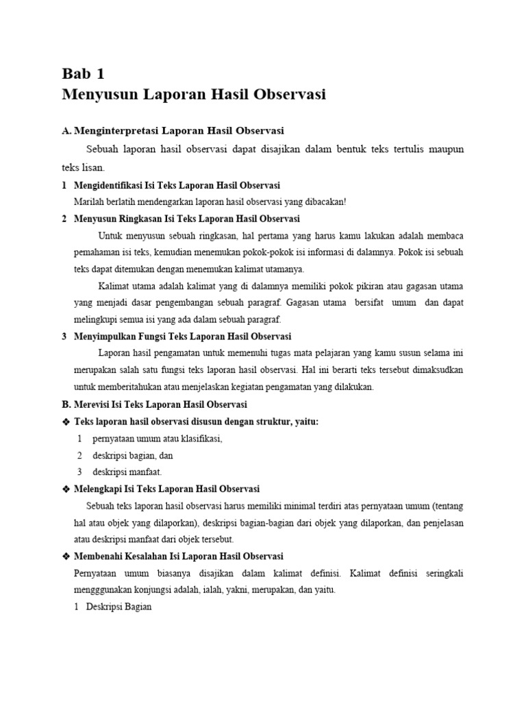 Bindo X Semester 1 | PDF