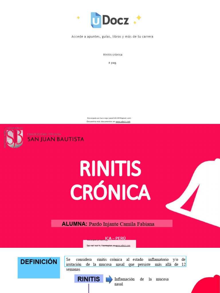Rinitis Cronica Dina 575289 Downloadable 1055981 | PDF