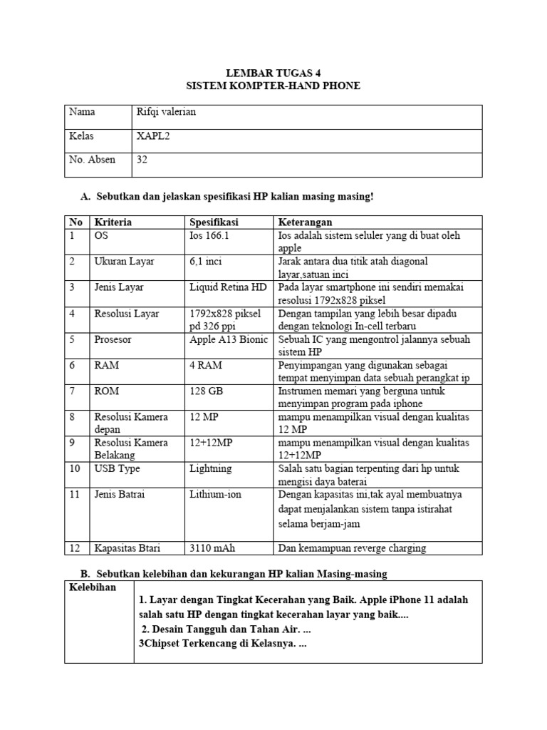 LEMBAR TUGAS 4 Salinan | PDF