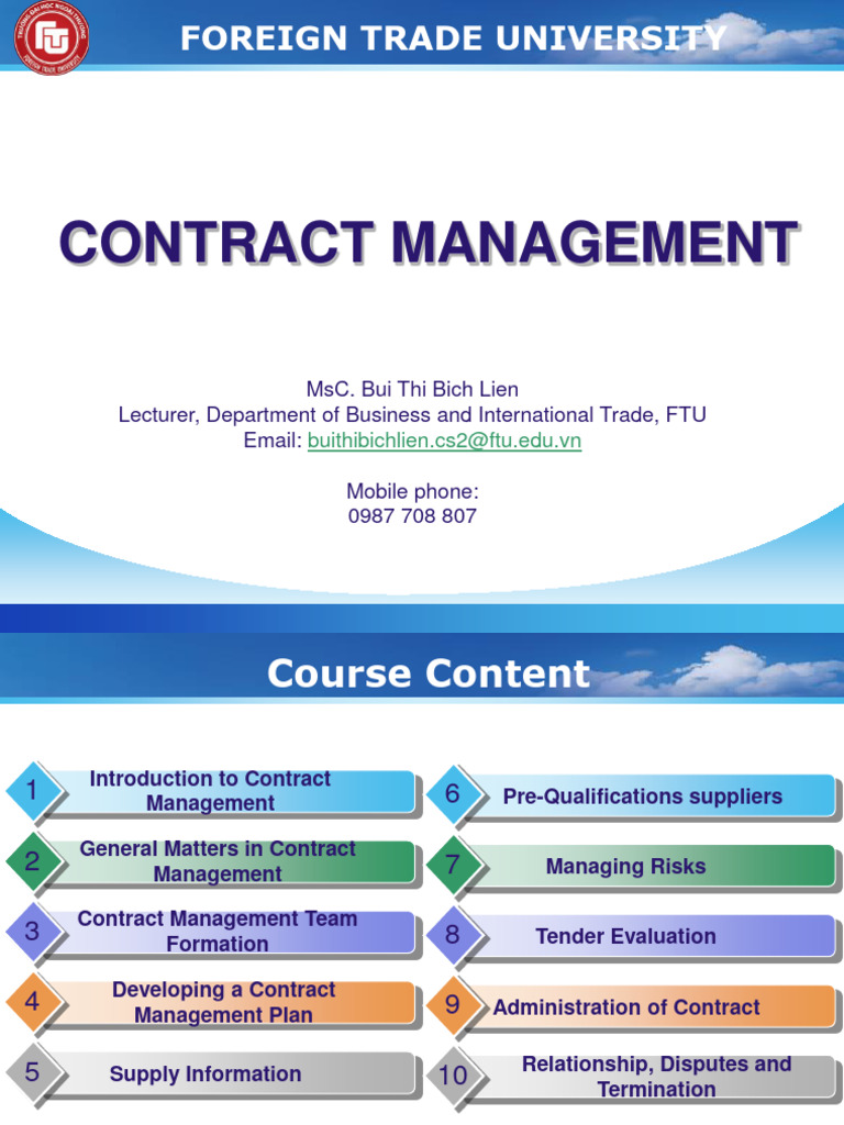 Chapter 1 - Introduction To Contract | PDF | Consideration | Procurement
