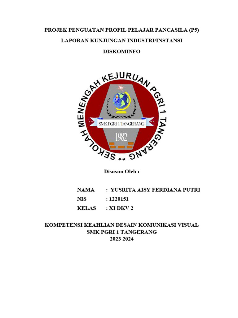 Laporan Kunjungan Industri Yusrita Xi DKV 2 | PDF