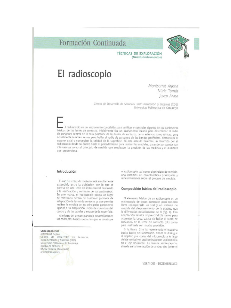 Radioscopi | PDF
