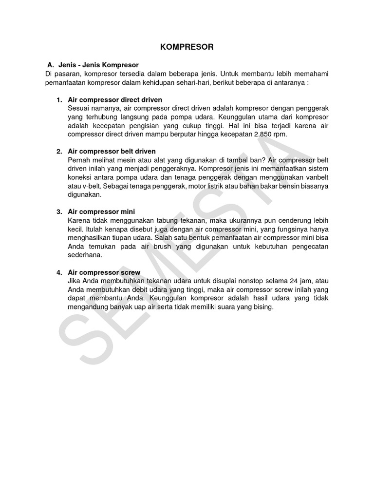 3b. Kompresor | PDF