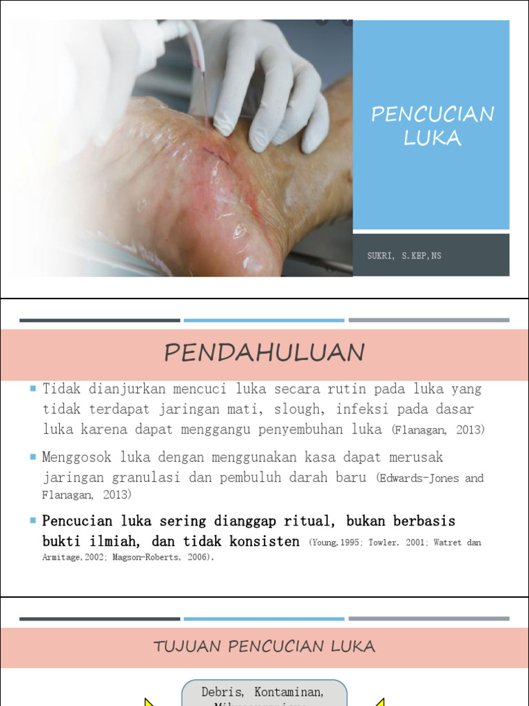 Pencucian Luka | PDF