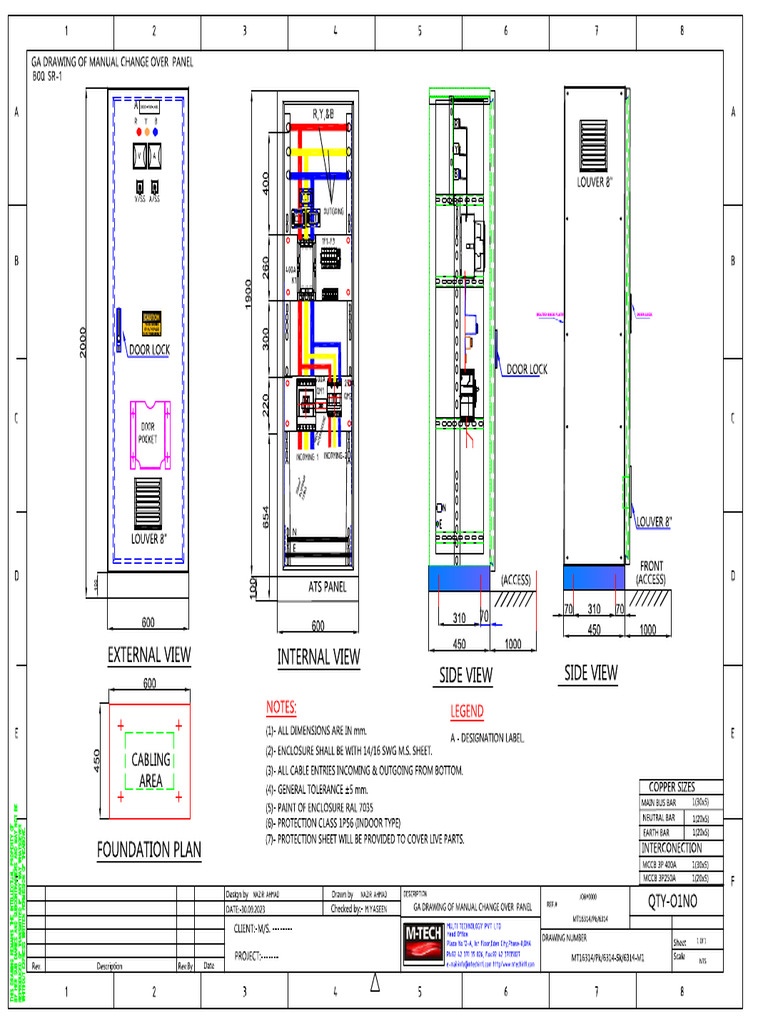 Change Over PANEL | PDF