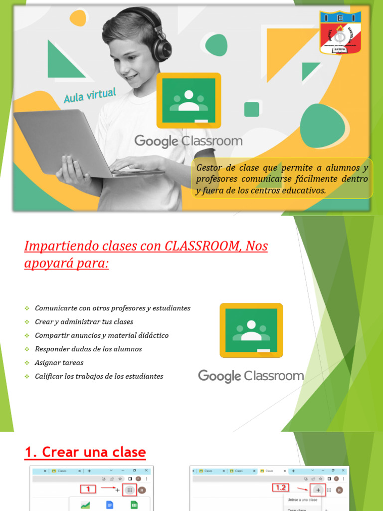 Instructivo Classroom | PDF