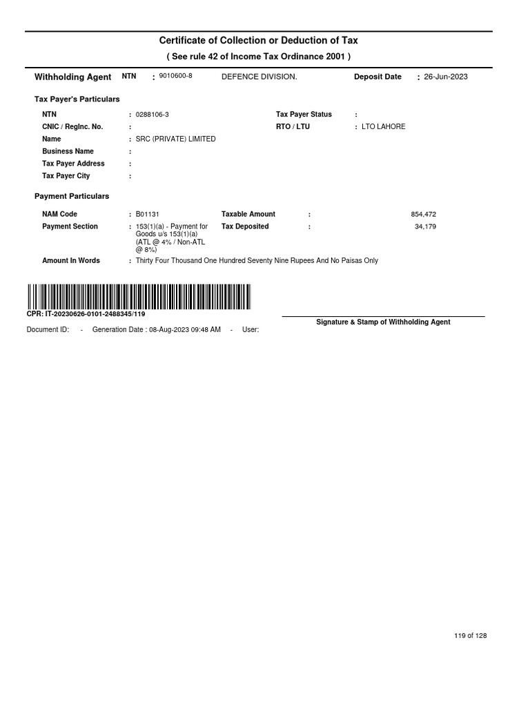 SRC PVT Apr-2023 | PDF