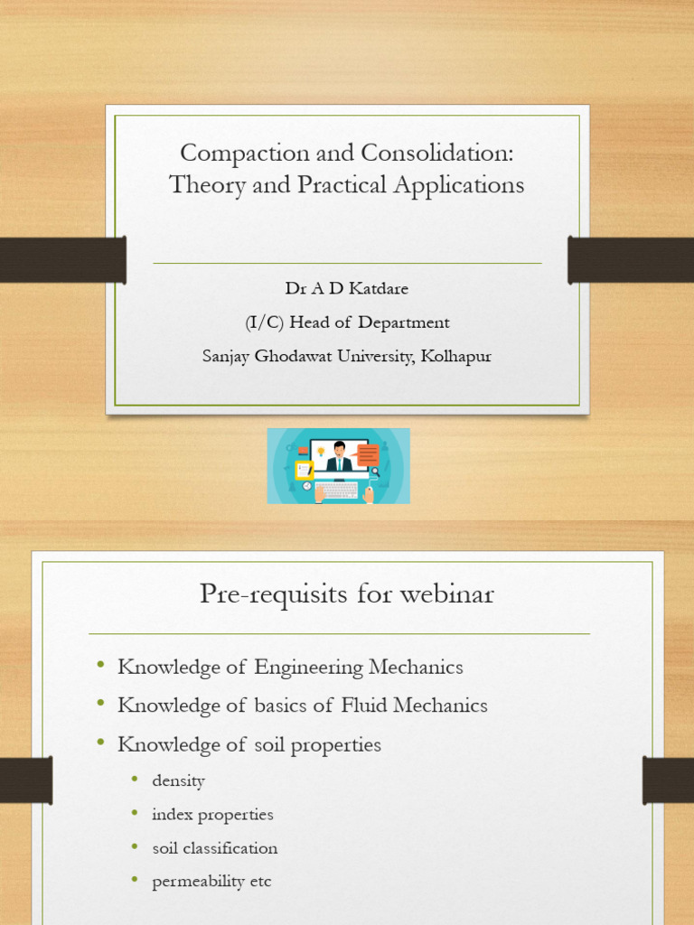 Compaction and Consolidation: Theory and Practical Applications | PDF | Physical Sciences ...