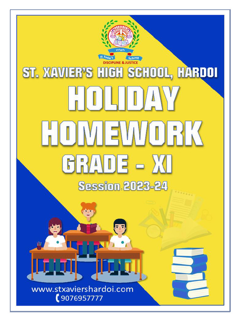 Holiday HomeWork - Physics-Gr XI - (Complete) - 1 | PDF