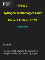 NFPA 2: Hydrogen Safety Code Guide | PDF | Hydrogen | Liquid Hydrogen