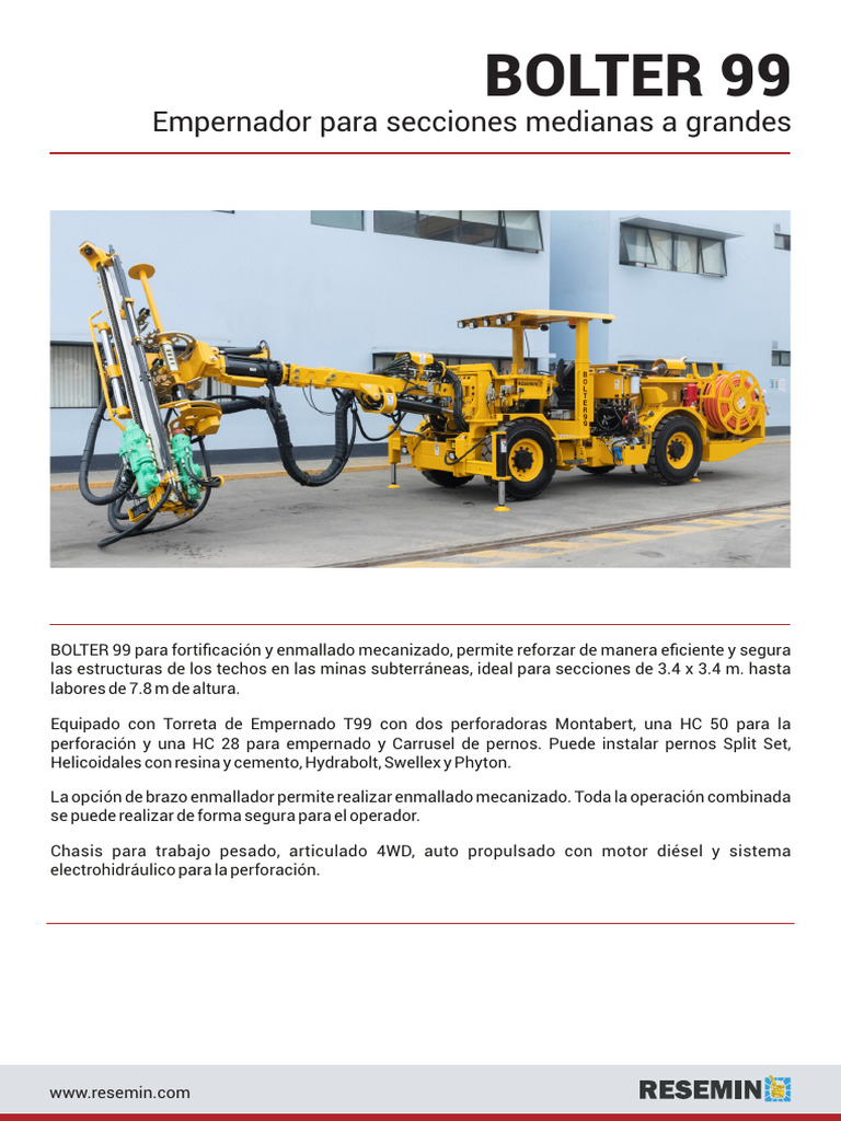 BOLTER 99 (Español) - REV. 211125 | PDF