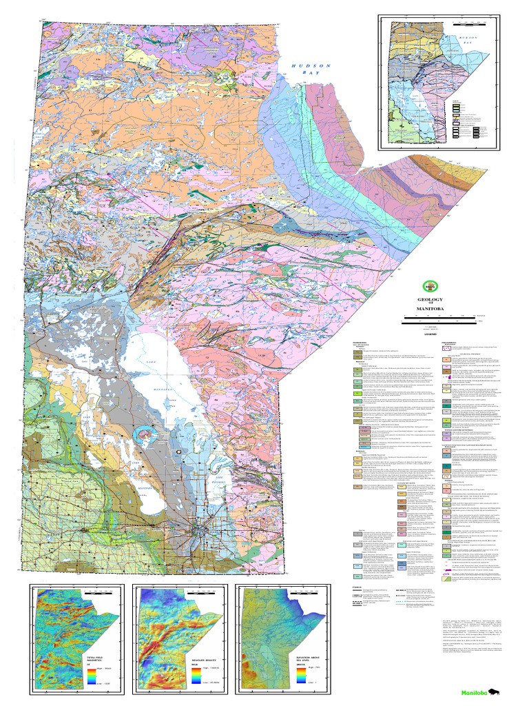 Geology of Manitoba Map | PDF