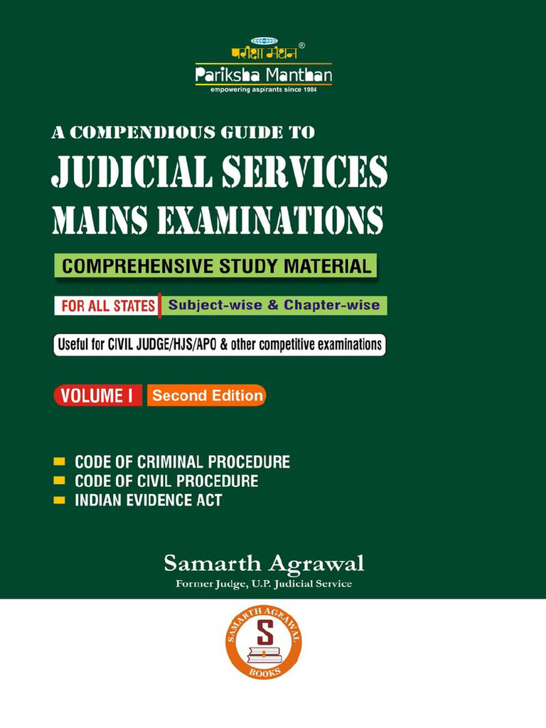 Vol. - 1 - Compendious Guide To Mains Exams - Book Preview | PDF