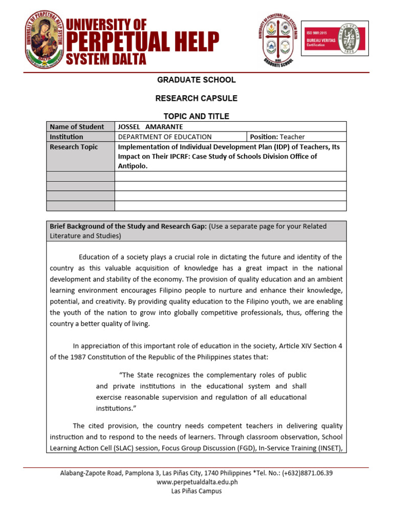 Research Capsule 2023 | PDF