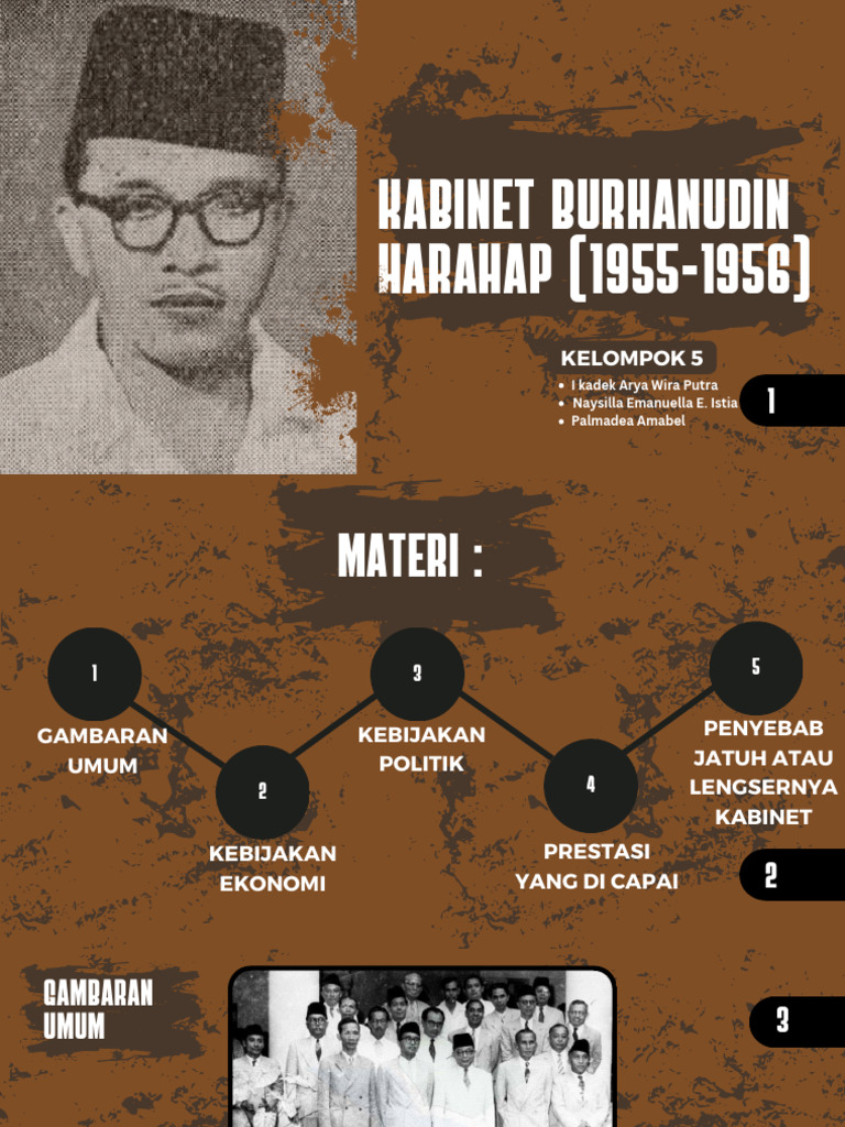Kabinet Burhanuddin Harahap (1955-1956) | PDF
