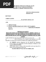 Notice of Motion Sample 1 | PDF