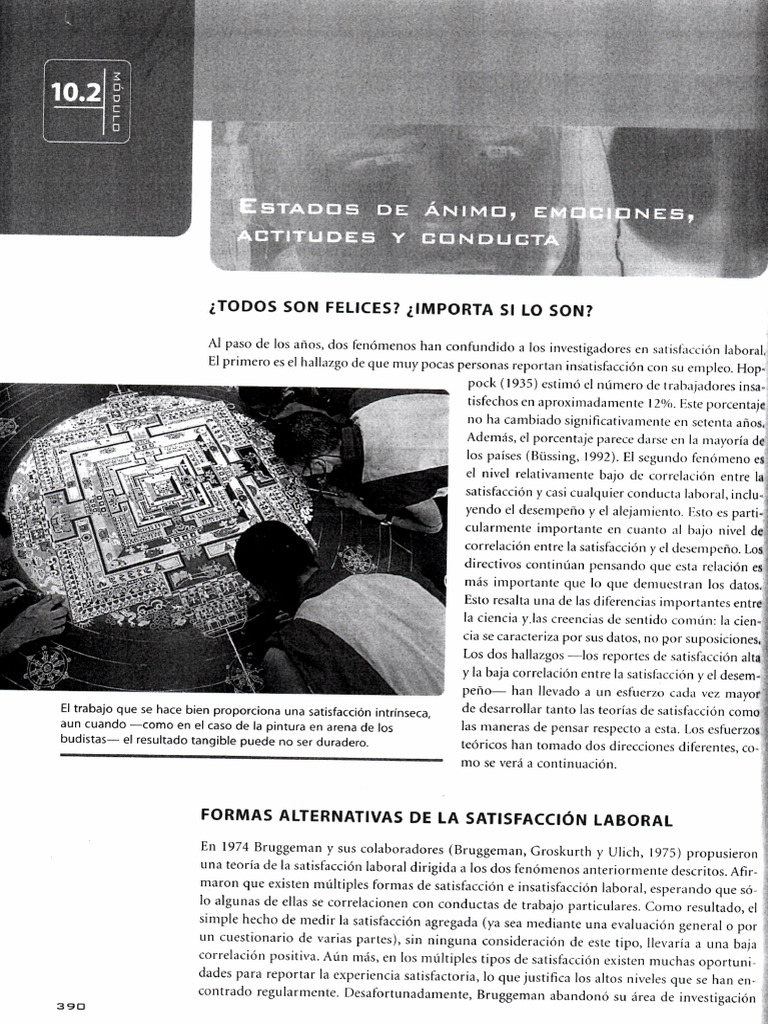 Estados de Animo Emociones Actitudes y Conducta | PDF