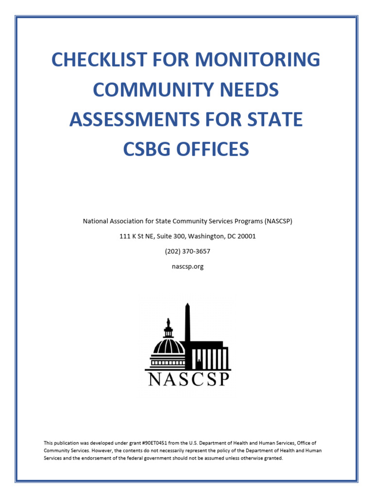 CNA Checklist Final May 2017 | PDF