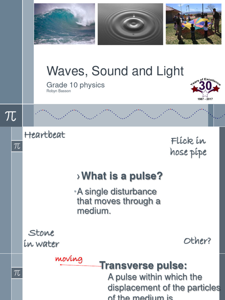1 g10 Waves Sound Light | PDF
