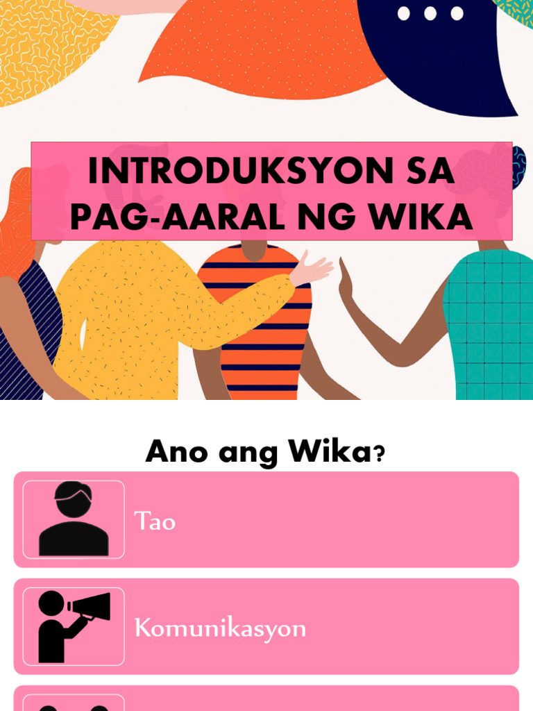 FIL 111 - Kahulugan at Katangian Wika | PDF