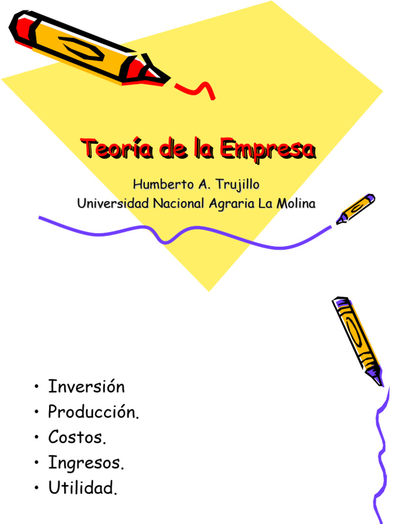 EG - 10 Teoría de La Empresa | PDF