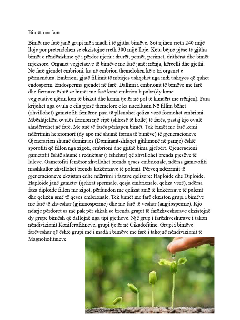 Bimët Me Farë | PDF