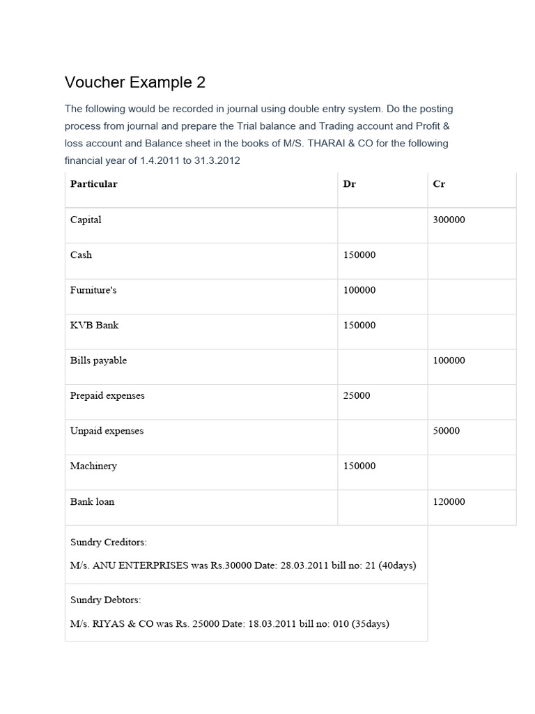 4.voucher Example 2 | PDF
