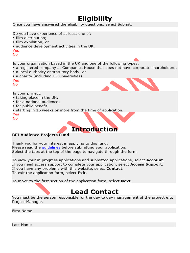 Bfi Audience Projects Fund Preview 2002 09 v5 | PDF