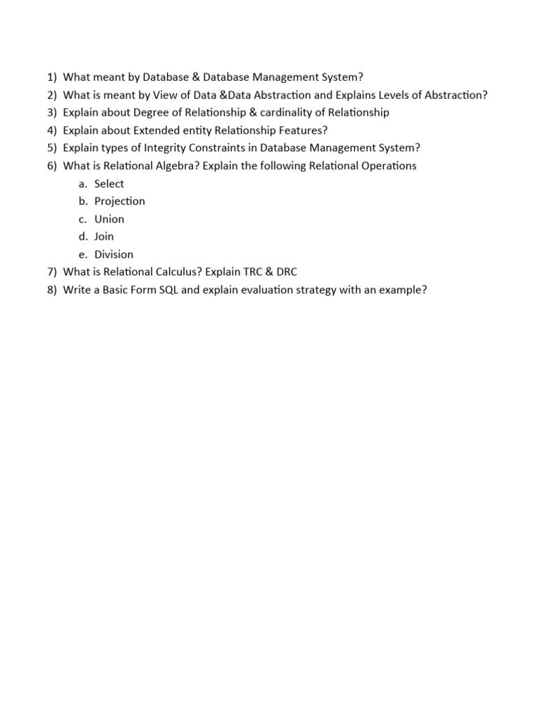 DBMS Assignment AIML | PDF