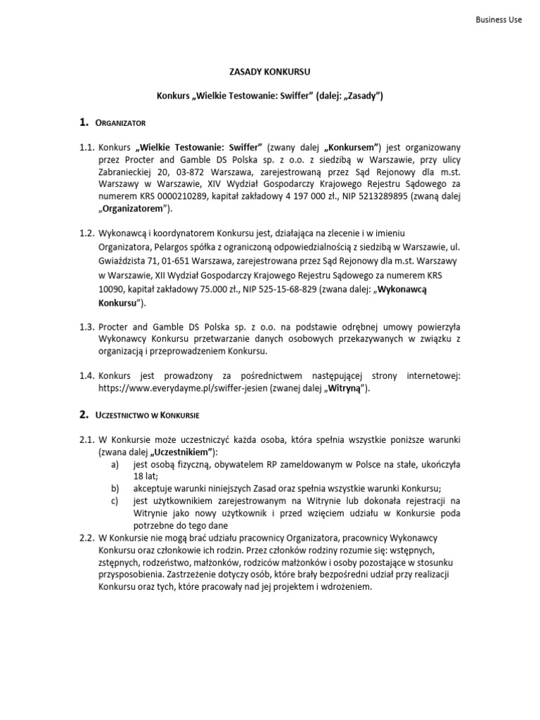 Game Rules Test Week Swiffer | PDF