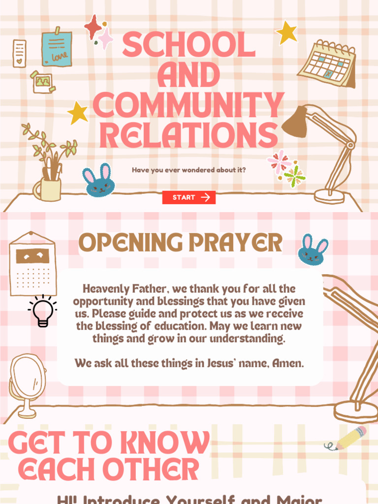 School and Community Relations | PDF