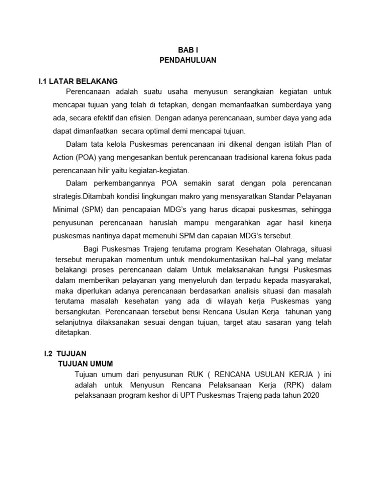 Ruk Revisi 2018 | PDF