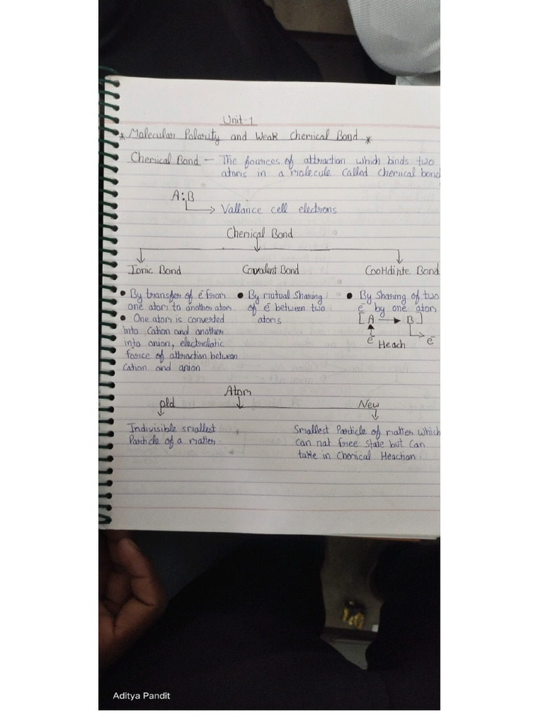 Chemistry Notes b1 | PDF
