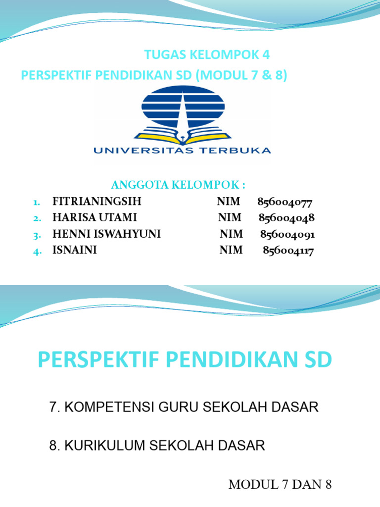 Perspektif Modul 7 8 | PDF