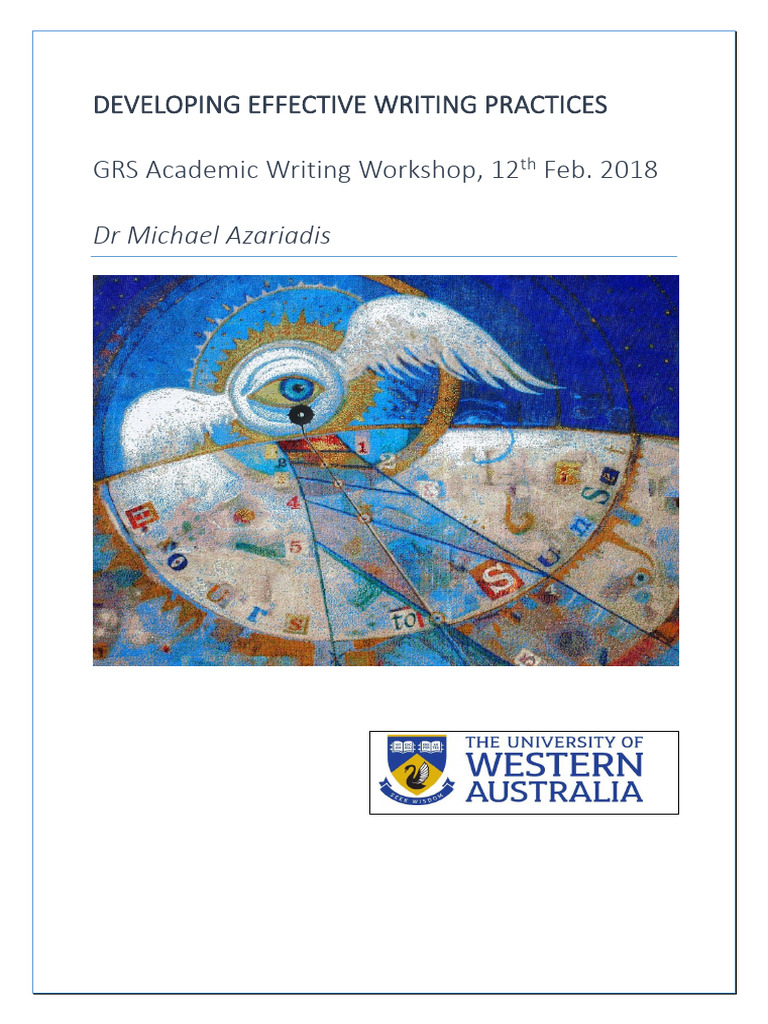 Developing Effective Writing Practices | PDF